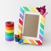 Colorful Rainbow Craft: DIY Picture Frame Paper Mart Blog - Boxes, Bags ...