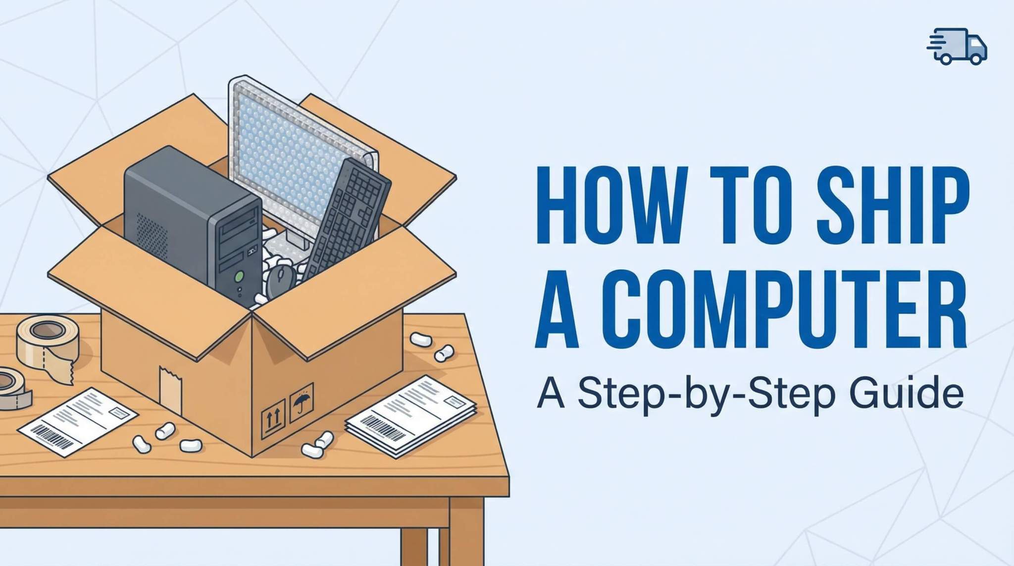 How to Ship a Desktop Computer or PC | Best Way to Ship a PC!