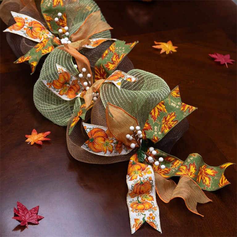 DIY Fall Table Runner - Paper Mart Blog - Boxes, Wrapping Paper, Ribbon ...