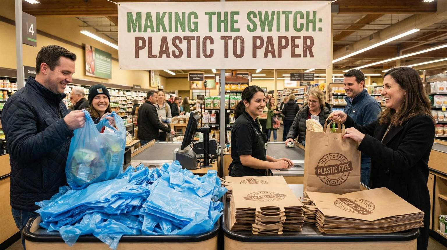 How to Switch from Plastic to Paper Bags – A Step-by-Step Guide